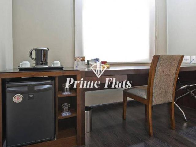 Flat Disponível para Venda no Melia São Paulo Nações Unidas Hotel, com 22M², 1 Dormitório e 1 Vaga