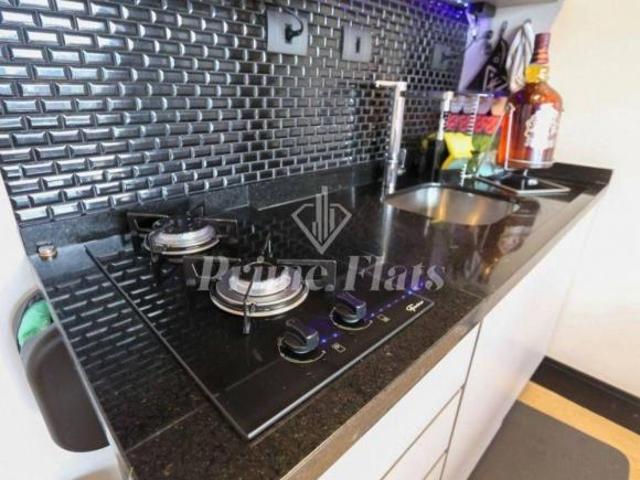 Flat disponível para venda no Morumbi Residence, com 34m², 1 dormitório e 1 vaga