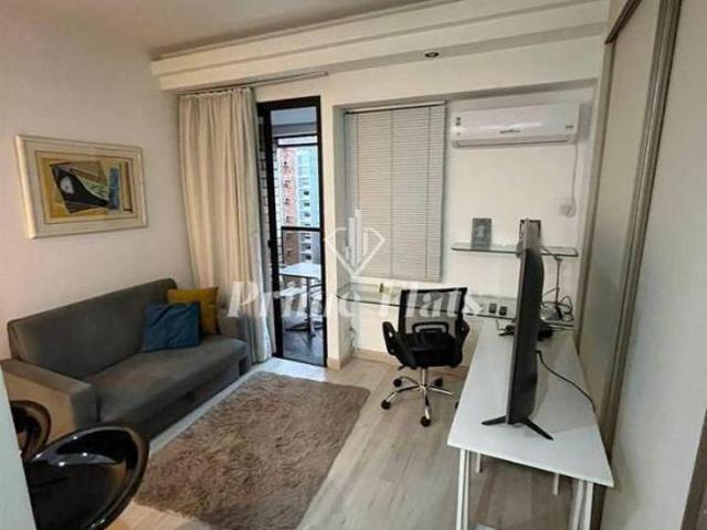 Flat disponível para venda no QI Intelligence Flat em Moema, com 37m², 1 dormitório e 1 vaga