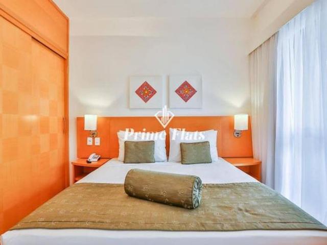Flat disponível para venda no Quality Paulista, com 29m², 1 dormitório e 1 vaga de garagem