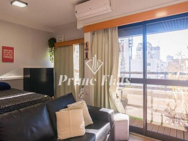 Flat disponível para venda no Quality Paulista, com 29m², 1 dormitório e 1 vaga