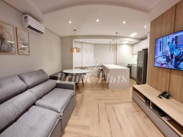 Flat disponível para venda no Ritz Flat Moema, com 55m², 1 dormitório e 1 vaga