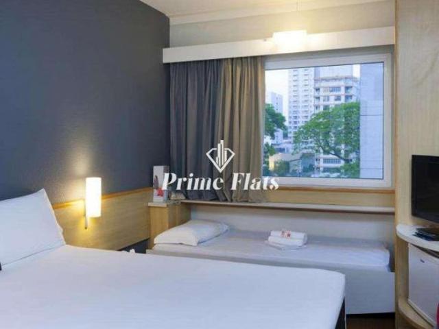 Flat disponível para venda no Slim Hotel Campinas, com 18m², 1 dormitório e 1 vaga