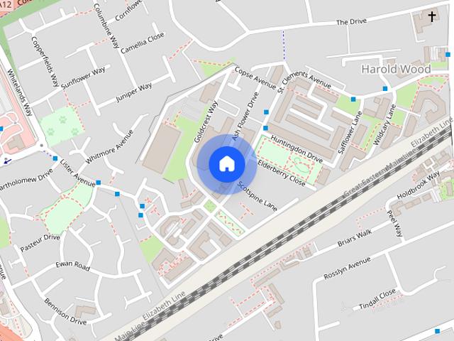 Flat, Downey House, Ashflower Drive, Romford