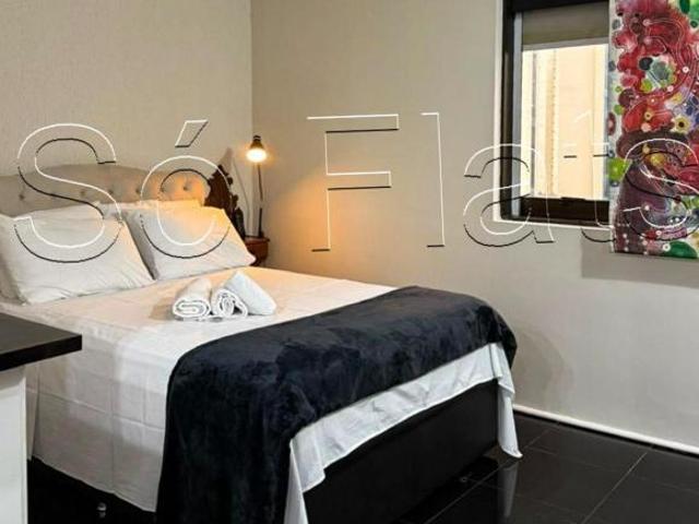 Flat em Moema, São Paulo/SP de 24m² 1 quartos à venda por R$ 477.000,00