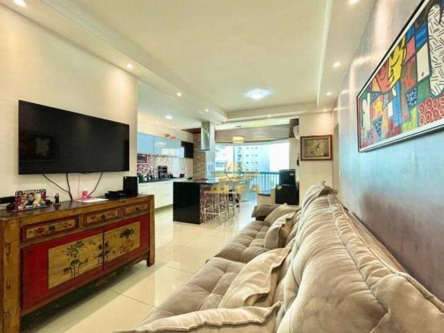 Flat em Morro do Maluf, Guarujá/SP de 65m² 1 quartos à venda por R$ 600.000,00