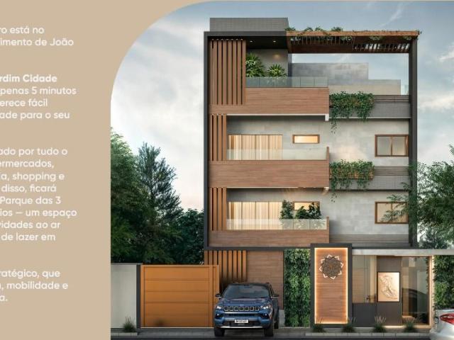 Flat em Jardim Cidade Universitária, João Pessoa/PB de 36m² 1 quartos à venda por R$ 270.773,00