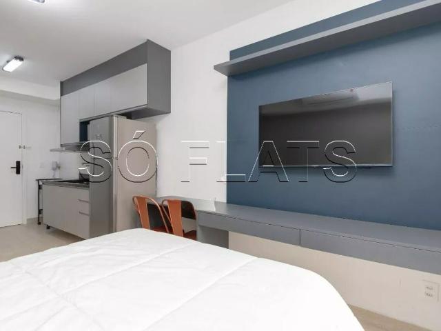 Flat em Brooklin Paulista, São Paulo/SP de 27m² 1 quartos à venda por R$ 404.000,00