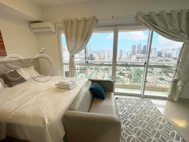 Flat em Brooklin Paulista, São Paulo/SP de 32m² 1 quartos à venda por R$ 720.000,00