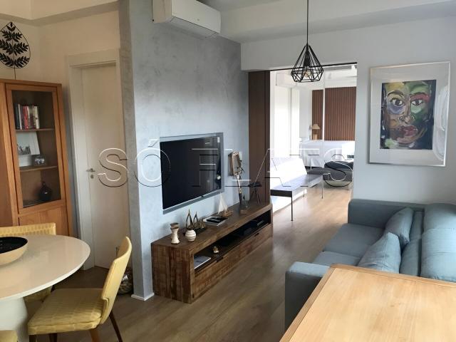 Flat em Brooklin Paulista, São Paulo/SP de 56m² 1 quartos à venda por R$ 953.900,00