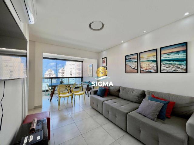 Flat em Centro, Guarujá/SP de 60m² 2 quartos à venda por R$ 649.900,00