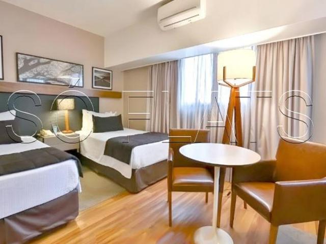 Flat em Cidade Monções, São Paulo/SP de 29m² 1 quartos à venda por R$ 455.000,00