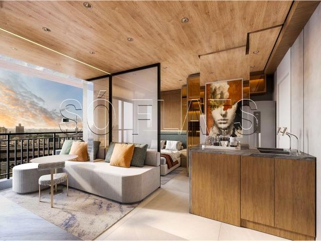 Flat em Cidade Monções, São Paulo/SP de 29m² 1 quartos à venda por R$ 419.000,00