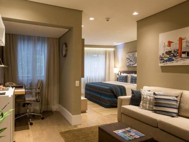 Flat em Cidade Monções, São Paulo/SP de 34m² 1 quartos à venda por R$ 529.000,00