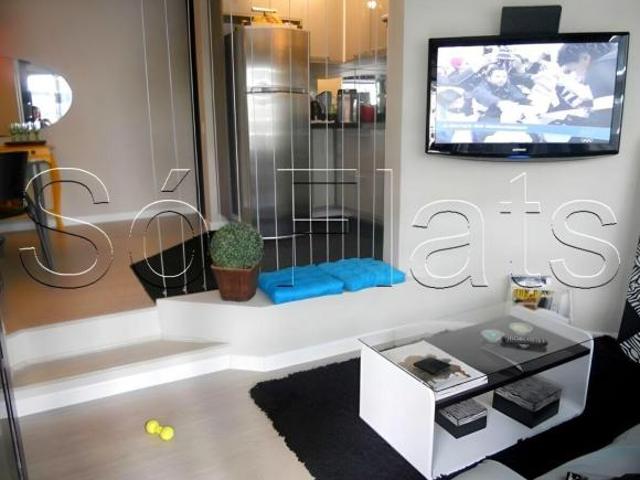 Flat em Cidade Monções, São Paulo/SP de 49m² 1 quartos à venda por R$ 570.000,00