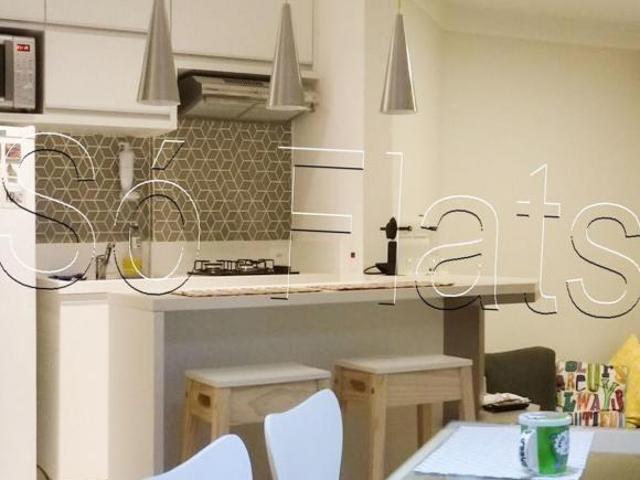 Flat em Cidade Monções, São Paulo/SP de 49m² 1 quartos à venda por R$ 636.000,00