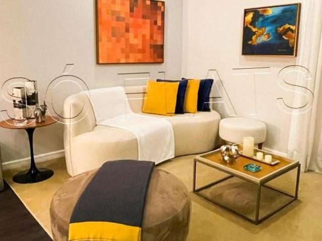 Flat em Cidade Monções, São Paulo/SP de 54m² 1 quartos à venda por R$ 845.000,00