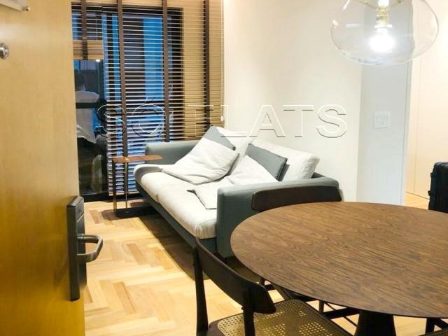 Flat em Cidade Monções, São Paulo/SP de 54m² 2 quartos para locação R$ 3.600,00/mes