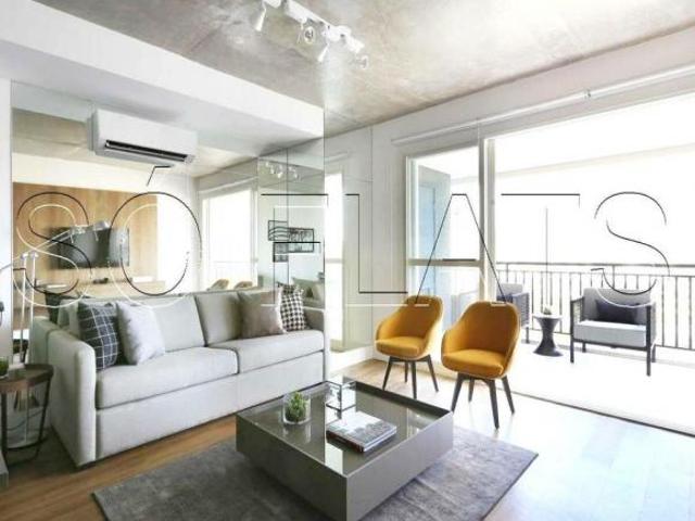 Flat em Cidade Monções, São Paulo/SP de 63m² 1 quartos à venda por R$ 1.000.000,00