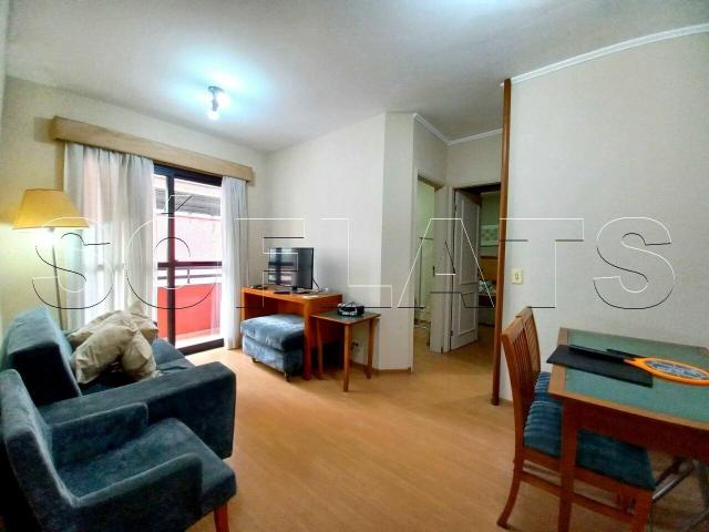 Flat em Cidade Monções, São Paulo/SP de 64m² 2 quartos para locação R$ 3.700,00/mes