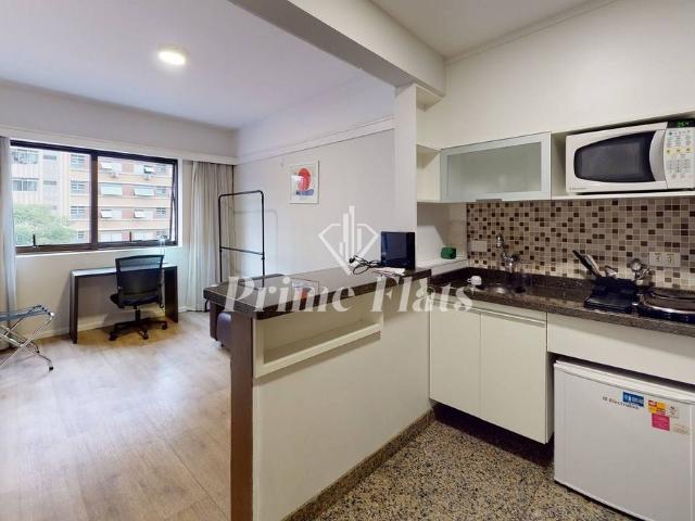 Flat em Itaim Bibi, São Paulo/SP de 32m² 1 quartos para locação R$ 3.720,00/mes