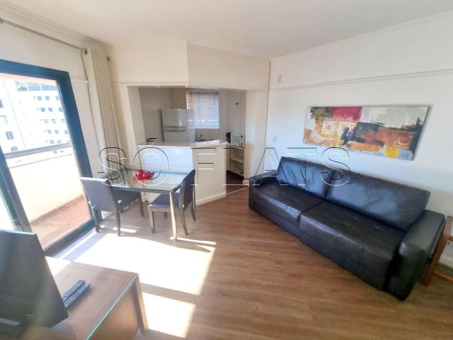 Flat em Itaim Bibi, São Paulo/SP de 40m² 1 quartos para locação R$ 4.000,00/mes