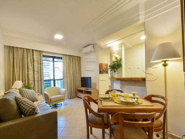 Flat em Itaim Bibi, São Paulo/SP de 42m² 1 quartos para locação R$ 3.610,00/mes