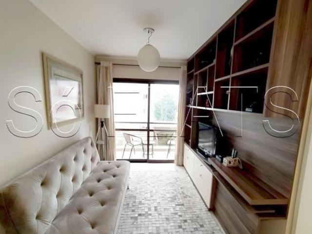 Flat em Itaim Bibi, São Paulo/SP de 45m² 1 quartos à venda por R$ 875.000,00