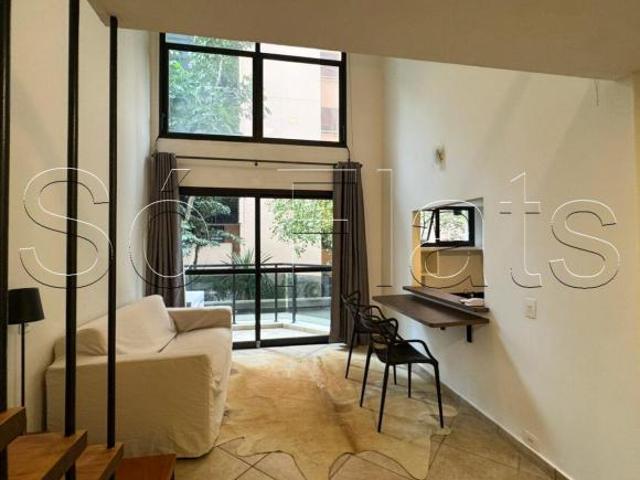 Flat em Itaim Bibi, São Paulo/SP de 56m² 1 quartos à venda por R$ 885.000,00