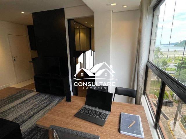 Flat em Itararé, São Vicente/SP de 69m² 1 quartos para locação R$ 4.500,00/mes