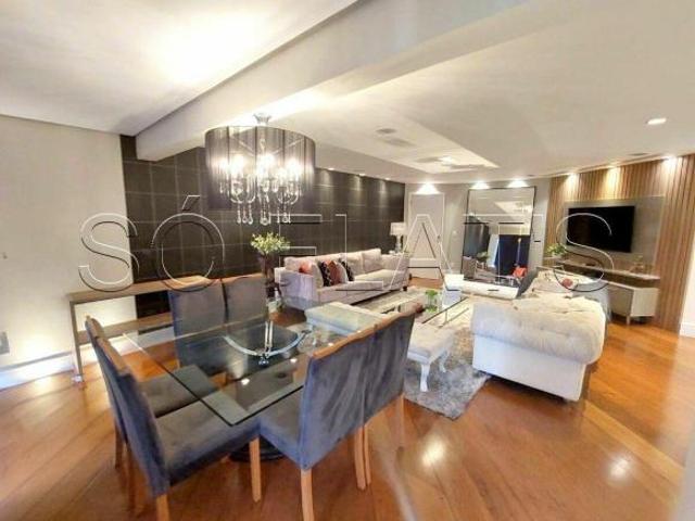 Flat em Indianópolis, São Paulo/SP de 125m² 3 quartos à venda por R$ 2.800.000,00