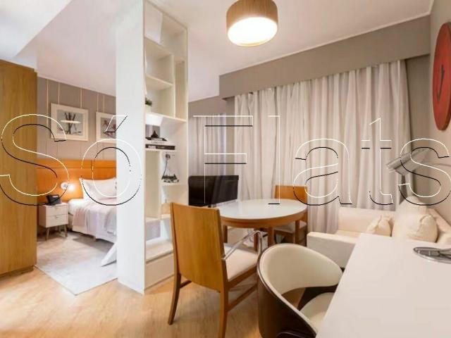 Flat em Indianópolis, São Paulo/SP de 26m² 1 quartos para locação R$ 3.132,00/mes