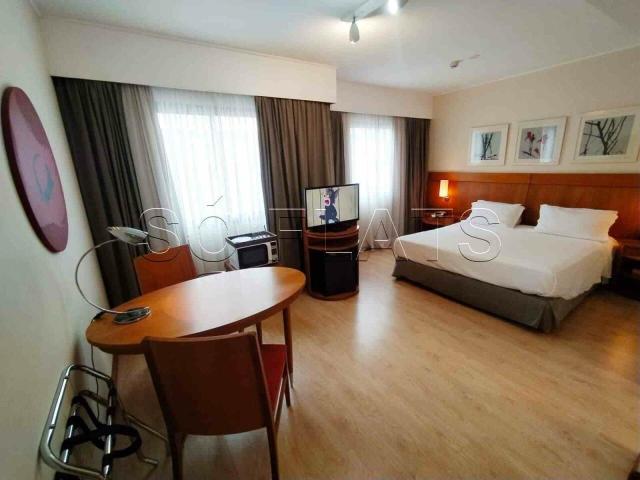 Flat em Indianópolis, São Paulo/SP de 26m² 1 quartos para locação R$ 2.625,00/mes