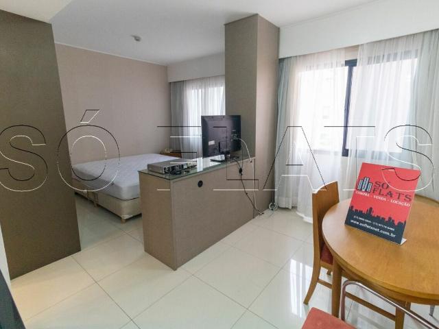 Flat em Indianópolis, São Paulo/SP de 28m² 1 quartos para locação R$ 3.319,00/mes