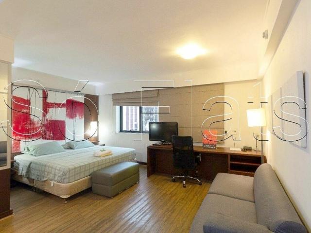 Flat em Indianópolis, São Paulo/SP de 30m² 1 quartos para locação R$ 3.900,00/mes
