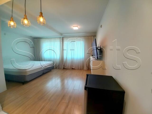 Flat em Indianópolis, São Paulo/SP de 30m² 1 quartos para locação R$ 4.058,00/mes