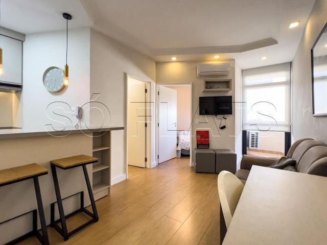 Flat em Indianópolis, São Paulo/SP de 30m² 1 quartos para locação R$ 2.450,00/mes