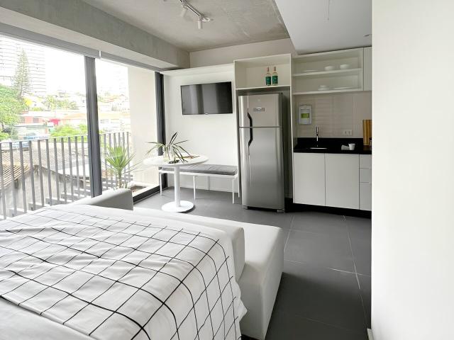 Flat em Jardim das Bandeiras, São Paulo/SP de 28m² 1 quartos à venda por R$ 489.900,00