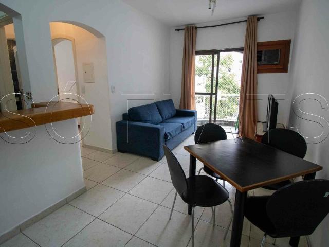 Flat em Jardim Paulista, São Paulo/SP de 40m² 1 quartos para locação R$ 3.360,00/mes