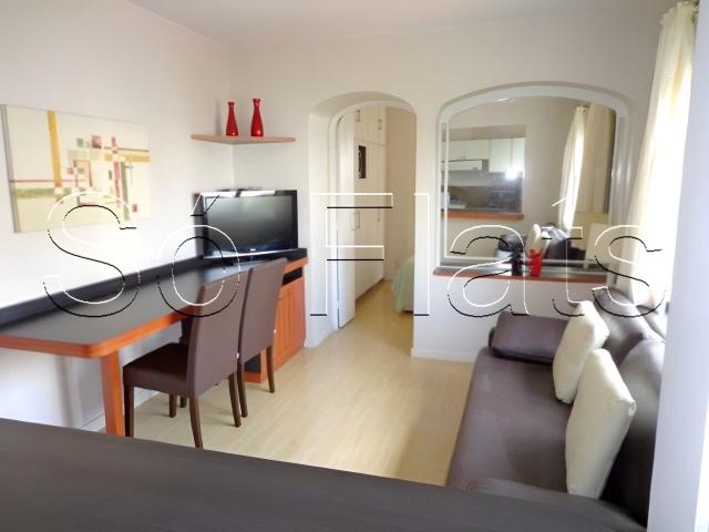 Flat em Jardim Paulista, São Paulo/SP de 42m² 1 quartos para locação R$ 3.600,00/mes