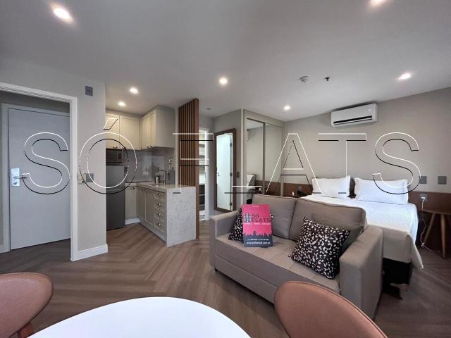 Flat em Jardim Paulista, São Paulo/SP de 42m² 2 quartos para locação R$ 7.927,00/mes