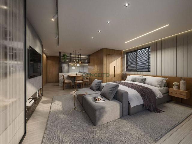 Flat em Kobrasol, São José/SC de 51m² 1 quartos à venda por R$ 851.000,00