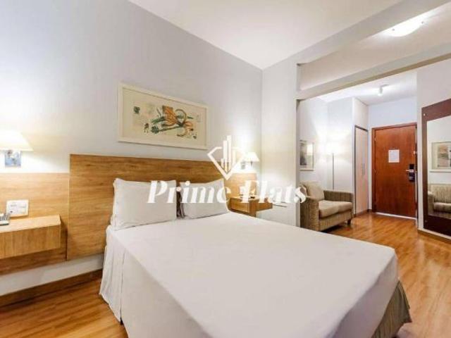 Flat em Loteamento Alphaville Campinas, Campinas/SP de 32m² 1 quartos à venda por R$ 191.000,00