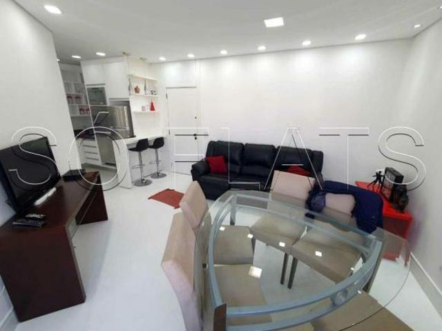 Flat em Paraíso do Morumbi, São Paulo/SP de 34m² 1 quartos à venda por R$ 425.000,00