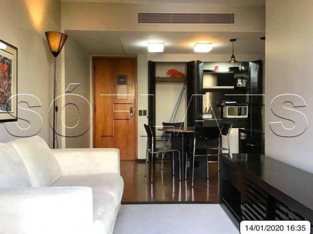 Flat em Pinheiros totalmente mobiliado disponivel com vaga de estacionamento