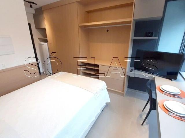 Flat em Pinheiros, São Paulo/SP de 20m² 1 quartos para locação R$ 2.500,00/mes