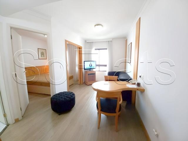 Flat em Pinheiros, São Paulo/SP de 28m² 1 quartos para locação R$ 3.400,00/mes