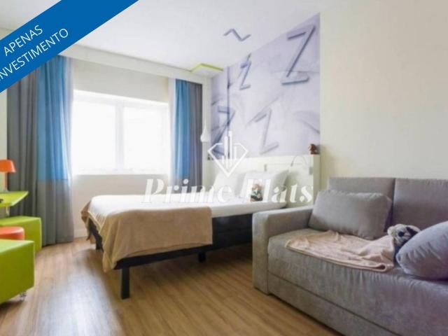 Flat em Várzea da Barra Funda, São Paulo/SP de 19m² 1 quartos à venda por R$ 455.000,00