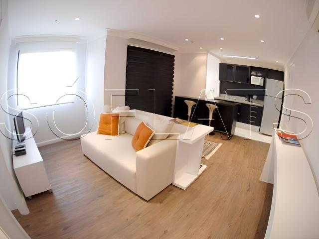 Flat em Vila Olímpia, São Paulo/SP de 53m² 1 quartos para locação R$ 4.300,00/mes