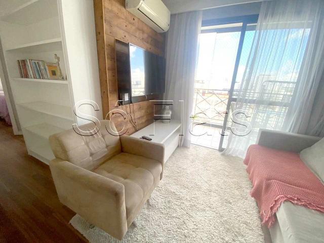 Flat em Vila Olímpia, São Paulo/SP de 52m² 2 quartos para locação R$ 5.585,00/mes